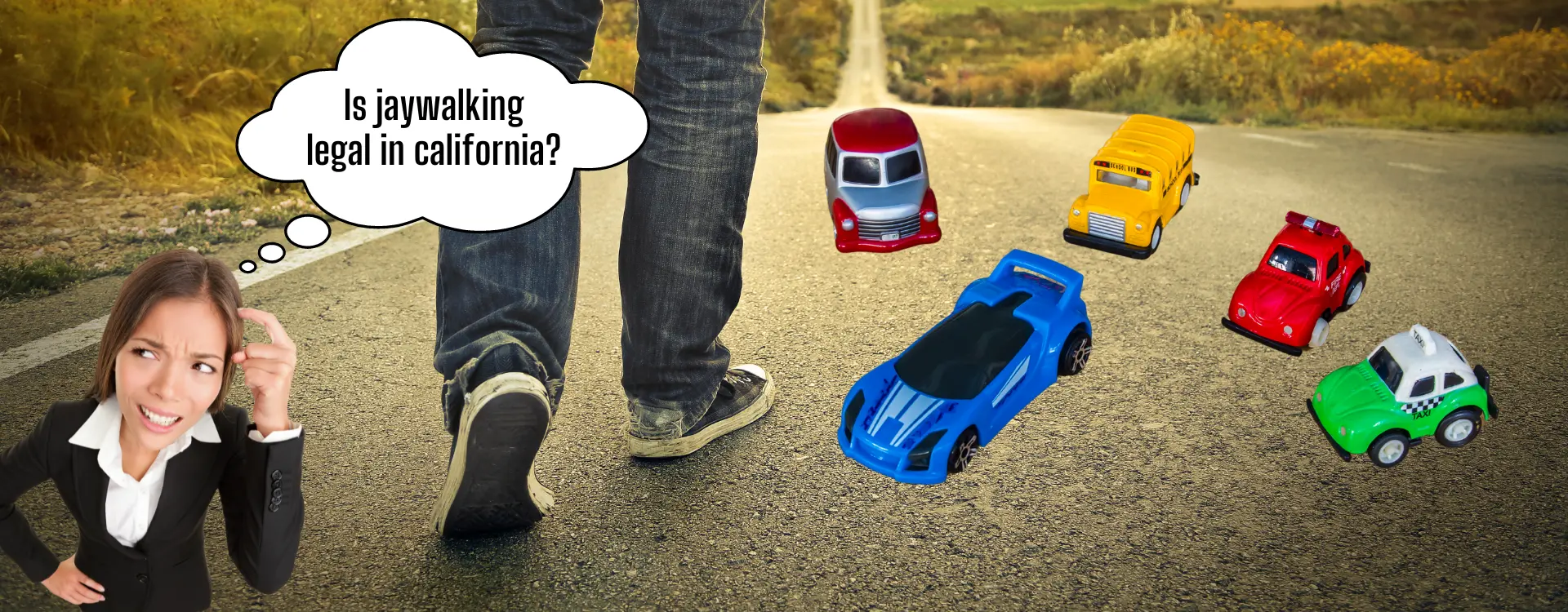 File a Pedestrian Accident Claim: Is Jaywalking Legal in California?